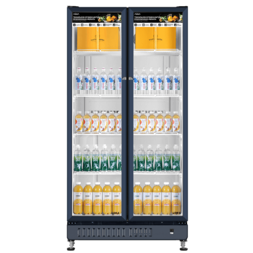 AQUA - SHOWCASE 2 PINTU (625L) - AQB-760FW – Elektronik Murah