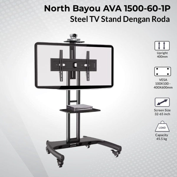 NORTH BAYOU - BRACKET TV 32-75" STANDING - AVA1500-60-1P – Elektronik Murah