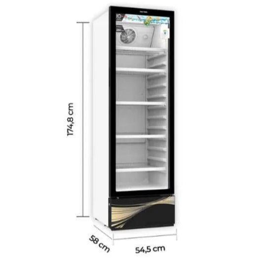 POLYTRON - SHOWCASE 1 PINTU 280L - SCN-287 – Elektronik Murah
