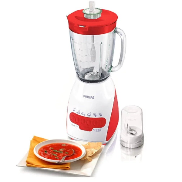 PHILIPS - BLENDER KACA HR2116/60 - MERAH – Elektronik Murah